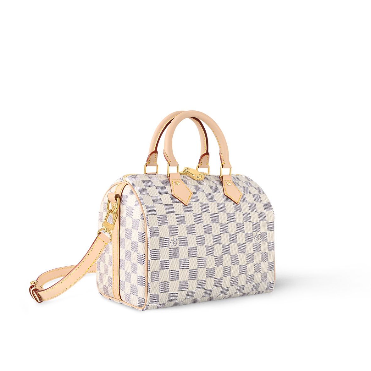Speedy Bandoulière 25 Damier Azur Canvas - Handbags | LOUIS VUITTON